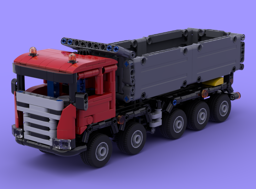 LEGO MOC Scania G series 10x4 dump truck by _Electro_ | Rebrickable ...