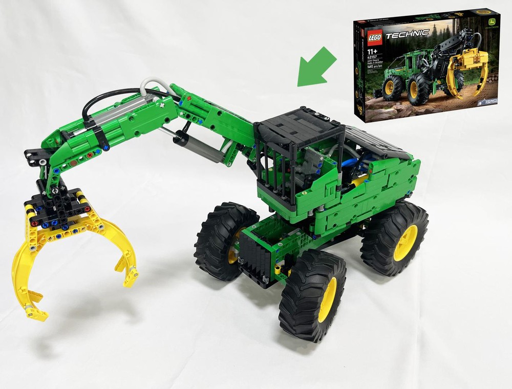 LEGO MOC Timber material handler ( 42157 Alternative moc ) by ...