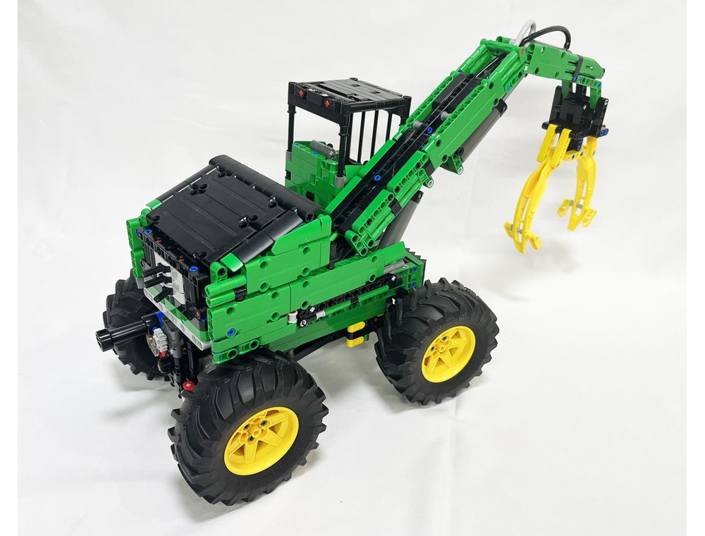 Lego Moc Timber Material Handler 42157 Alternative Moc By