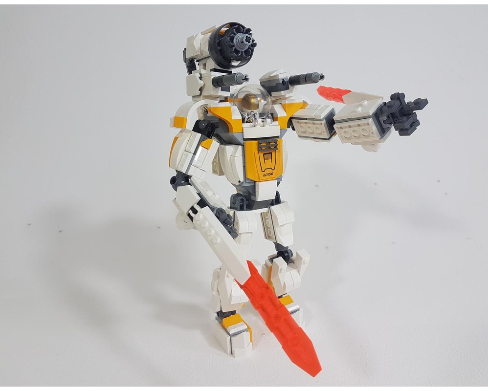LEGO MOC-197793 Space Exploration mech: Robot with Swords by ...