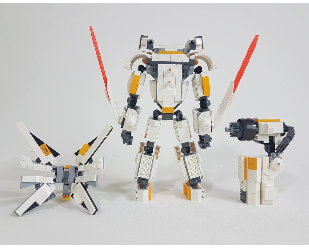 LEGO MOC-197793 Space Exploration mech: Robot with Swords by ...