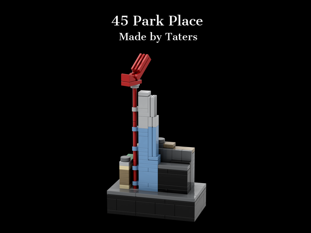 LEGO MOC 45 Park Place by Taters | Rebrickable - Build with LEGO