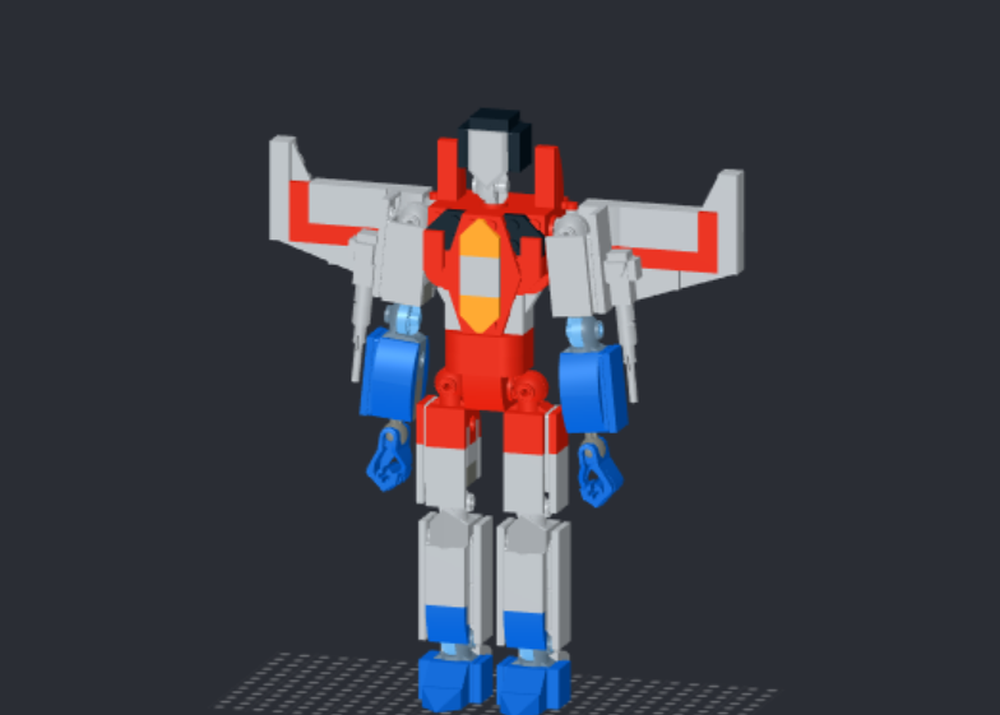 LEGO MOC Starscream by HeroFactory69 | Rebrickable - Build with LEGO