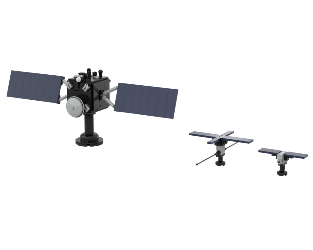 LEGO MOC Hera Spacecraft with Milani and Juventas Cubesats by ...
