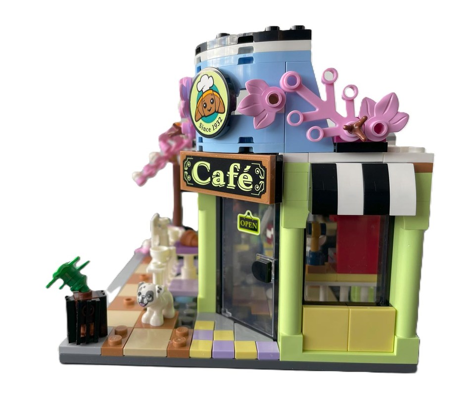 LEGO MOC Cafe & Cake Shop Alternate build of 42618 Heartlake City Café ...