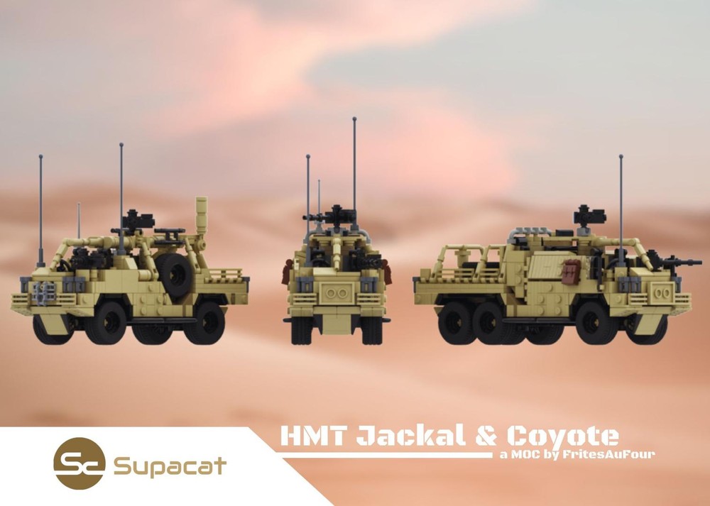 LEGO MOC SUPACAT Jackal & Coyote by FritesAuFour | Rebrickable - Build ...
