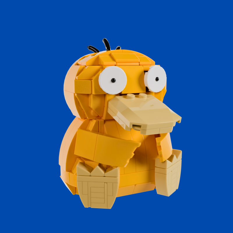 LEGO MOC-197828 Psyduck by KraftyKoopa | Rebrickable - Build with LEGO