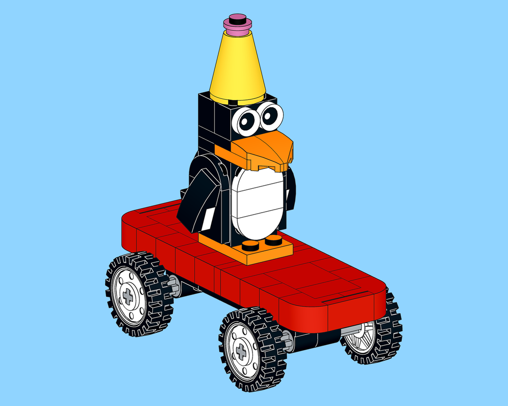 LEGO MOC Bumba Circus - Gwido on Skateboard by BrickChamps ...