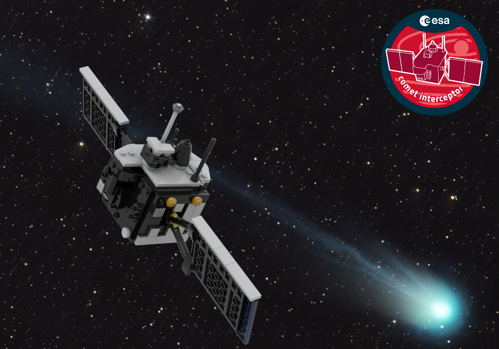 LEGO MOC Comet Interceptor and Probes by OrchardBuilds | Rebrickable ...