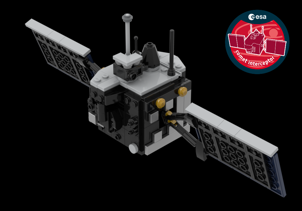 LEGO MOC Comet Interceptor and Probes by OrchardBuilds | Rebrickable ...