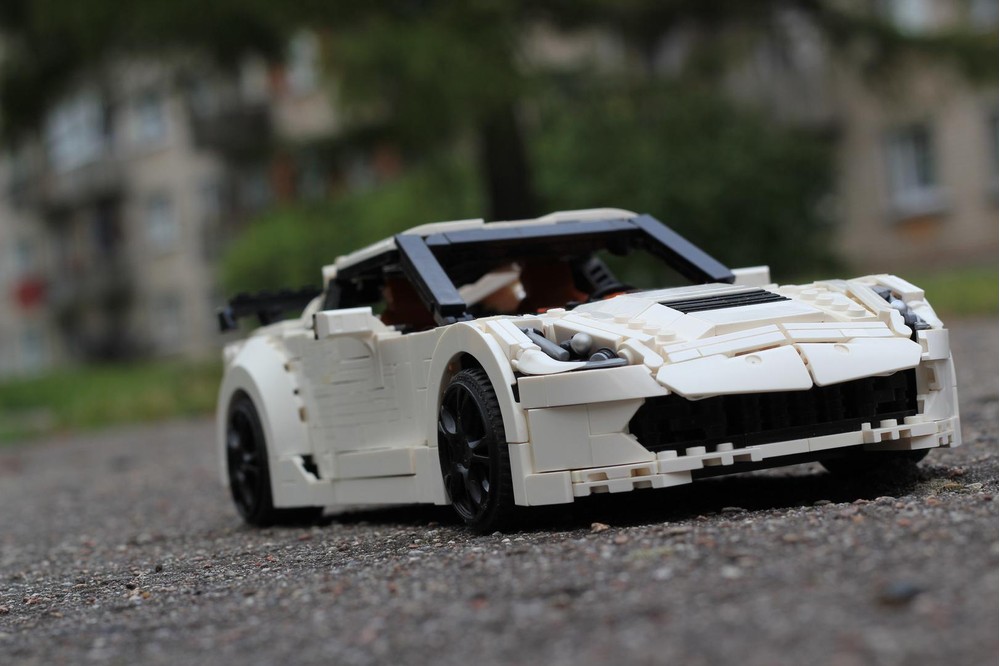 LEGO MOC Chevrolet Corvette Z06 C7 by Rolic | Rebrickable - Build with LEGO