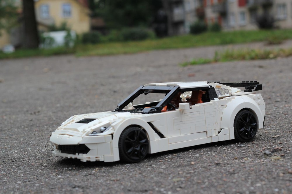 LEGO MOC Chevrolet Corvette Z06 C7 by Rolic | Rebrickable - Build with LEGO