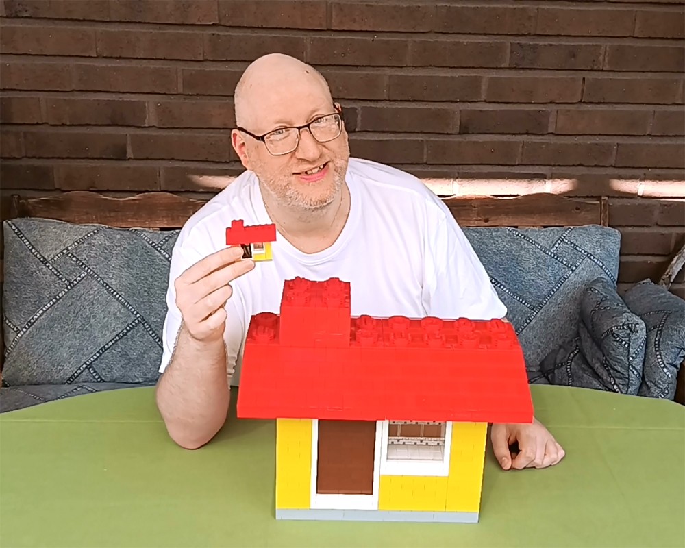 LEGO MOC UPSCALE: Slope 33° 3x4 by Andreas_Eldh | Rebrickable - Build ...