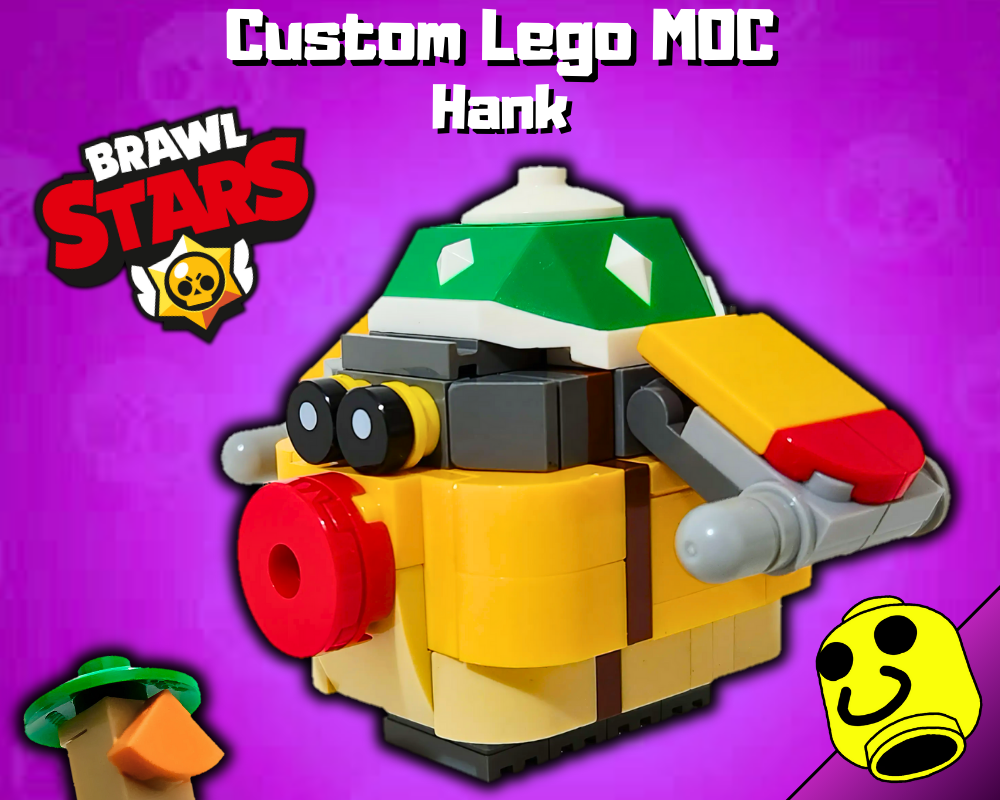 LEGO MOC-197843 Hank by Noob Builds Lego | Rebrickable - Build with LEGO