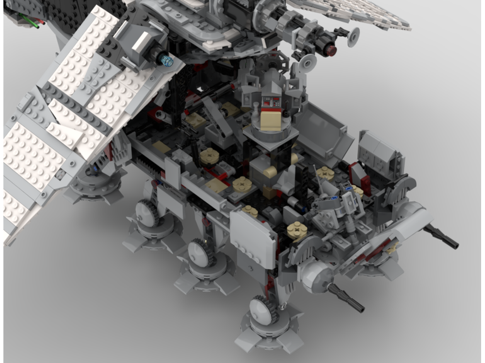 Lego Moc Moc Dropship And At Te And 2 At Rtbest Allt Buildonly For