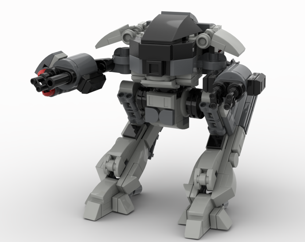 LEGO MOC ROBOCOP ED-209 by BroadBricks_Studio | Rebrickable - Build ...