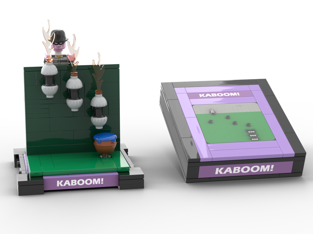LEGO MOC-197855 Kaboom for Atari by utm1996 | Rebrickable - Build with LEGO