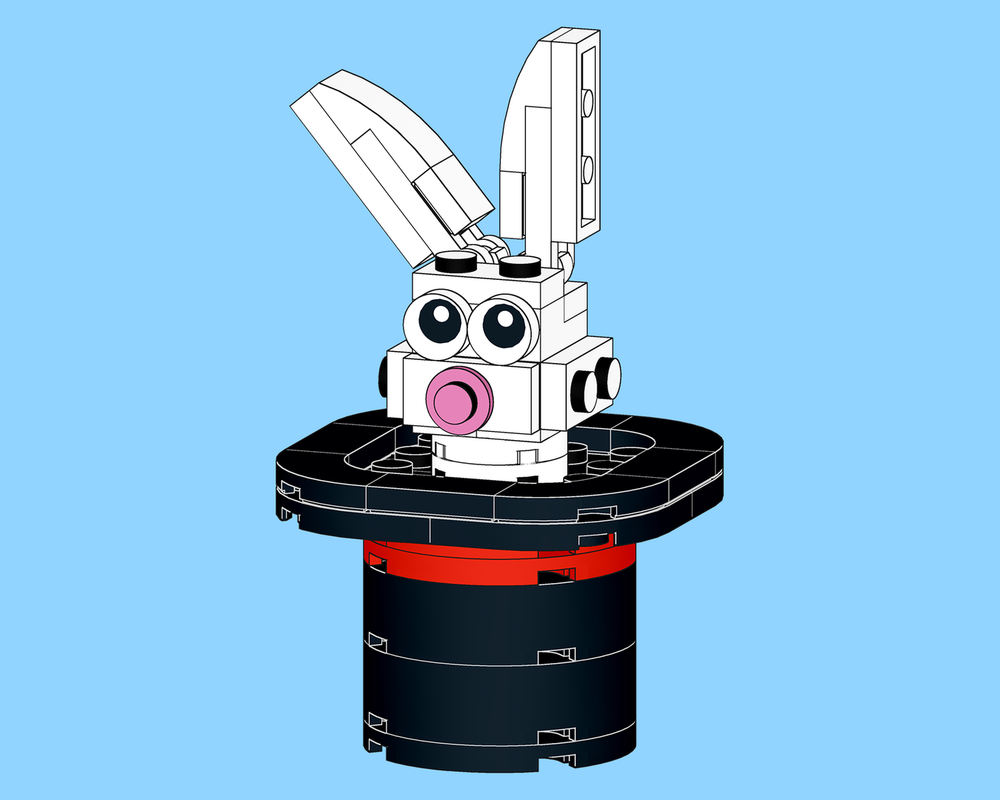 LEGO MOC Bumba Circus - Magic Rabbit in Top Hat by BrickChamps ...