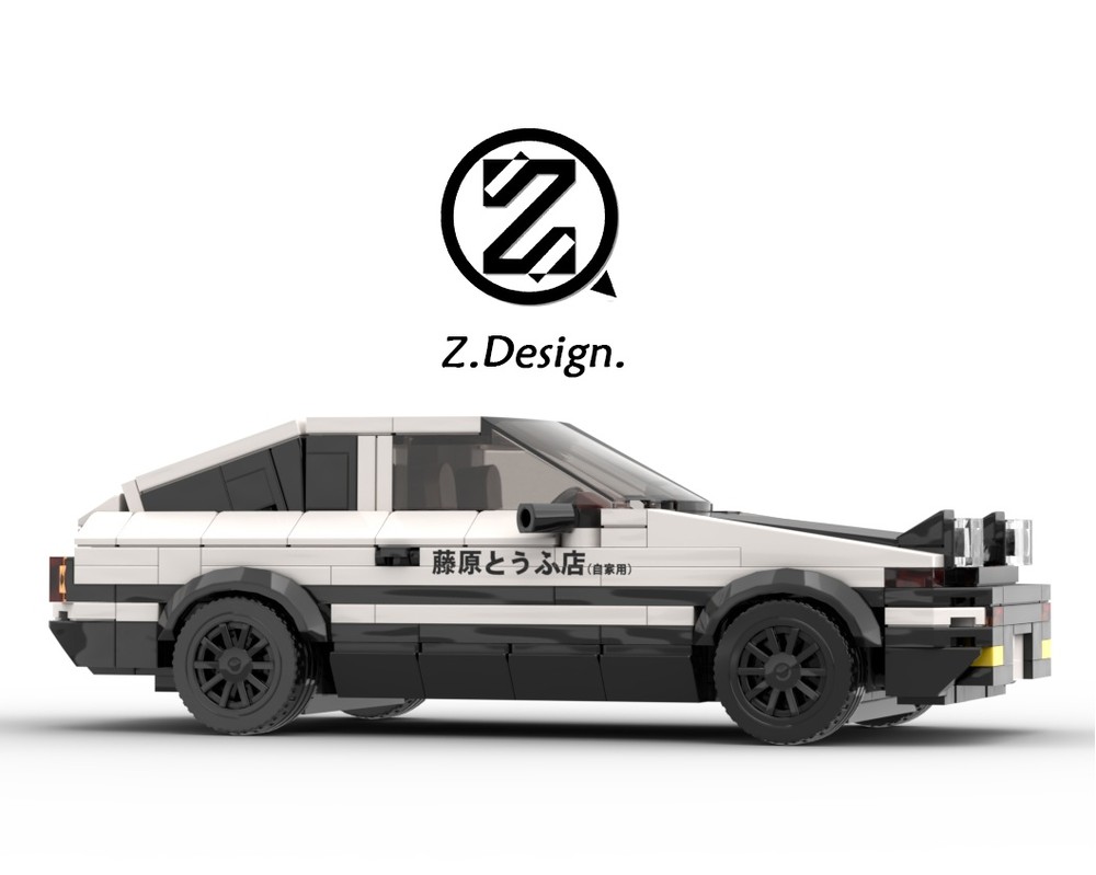 LEGO MOC Initial D Toyota AE86 Sprinter Trueno by Z.Design ...