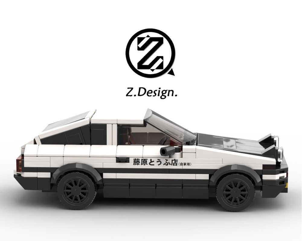 LEGO MOC Initial D Toyota AE86 Sprinter Trueno by Z.Design ...