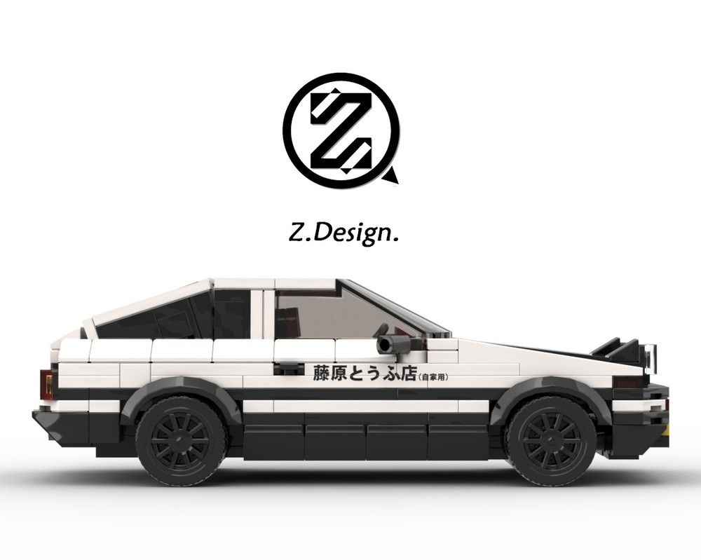 LEGO MOC Initial D Toyota AE86 Sprinter Trueno by Z.Design ...
