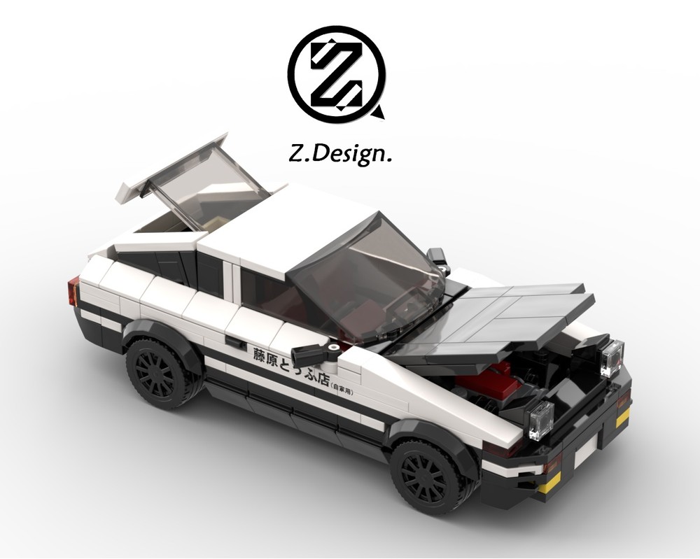 LEGO MOC Initial D Toyota AE86 Sprinter Trueno by Z.Design ...