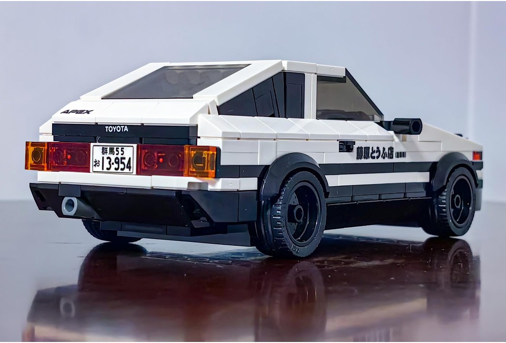 LEGO MOC-197866 Initial D Toyota AE86 Sprinter Trueno by Z.Design ...