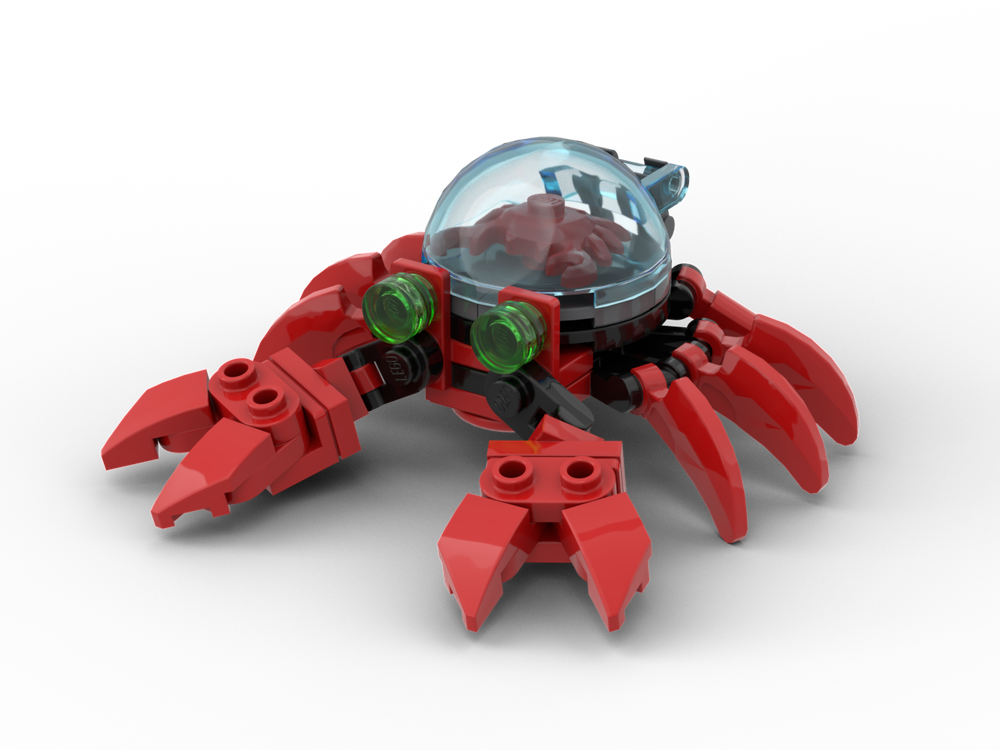 Lego Moc Crab Bot By Mathieu3110 Rebrickable Build With Lego
