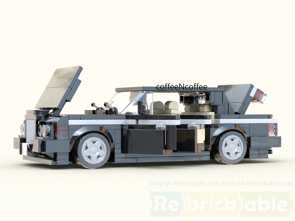 LEGO MOC Bentley Turbo R by coffeeNcoffee | Rebrickable - Build with LEGO