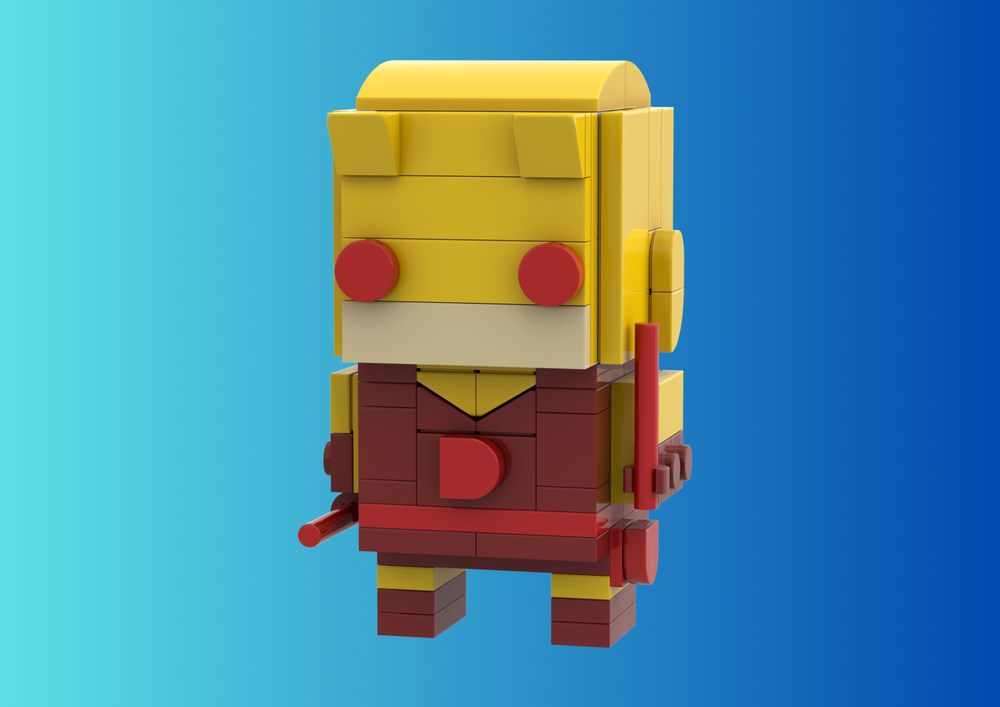 LEGO MOC Daredevil by RetroBrix | Rebrickable - Build with LEGO