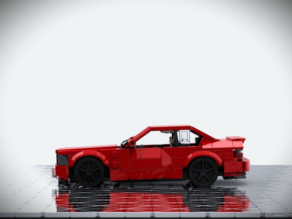 LEGO MOC BMW M3 E36 (red) by Sweeng | Rebrickable - Build with LEGO
