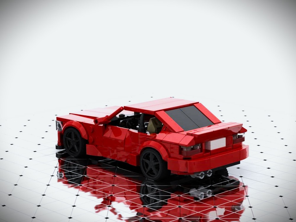 LEGO MOC BMW M3 E36 (red) by Sweeng | Rebrickable - Build with LEGO
