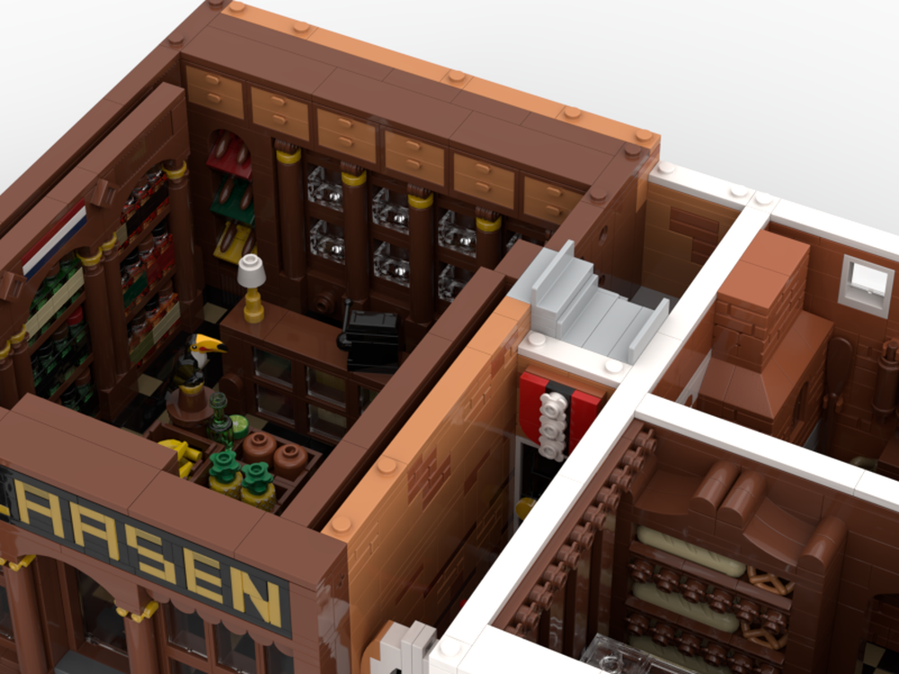 LEGO MOC Colonial Goods Store & Old Bakery (Dutch Quarter) by Brick ...