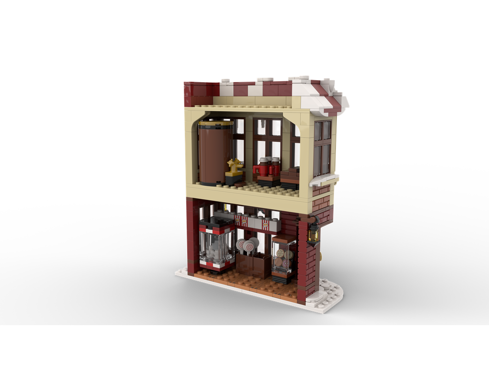 Lego Moc Santas Candy Workshop By Tijll Rebrickable Build With Lego