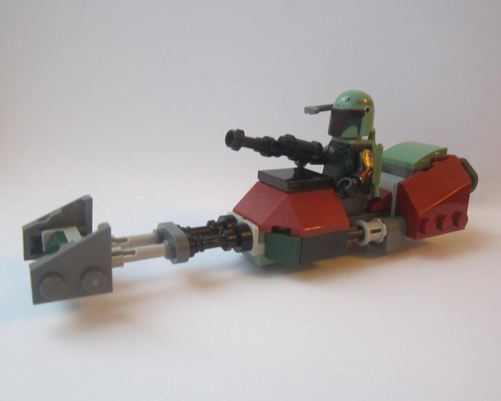 LEGO MOC Boba Fett's Speeder Bike: Star Wars by Parzival2045 | Rebrickable - Build with LEGO