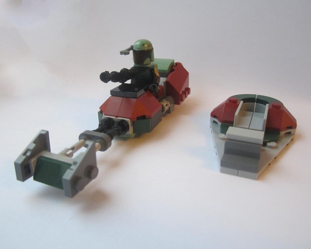 LEGO MOC Boba Fett's Speeder Bike: Star Wars by Parzival2045 | Rebrickable - Build with LEGO