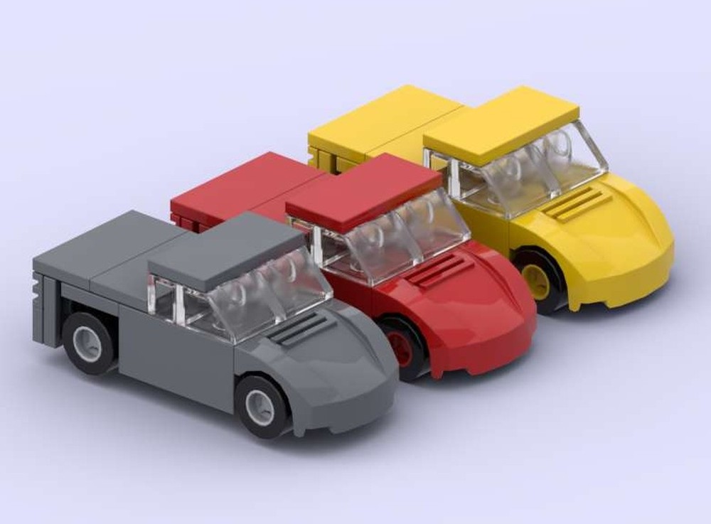 LEGO MOC Small pickup by Technic_mocs | Rebrickable - Build with LEGO