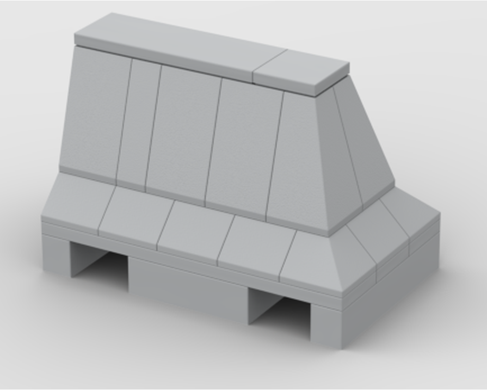 LEGO MOC Jersey barrier / road barrier by jezza transport | Rebrickable ...