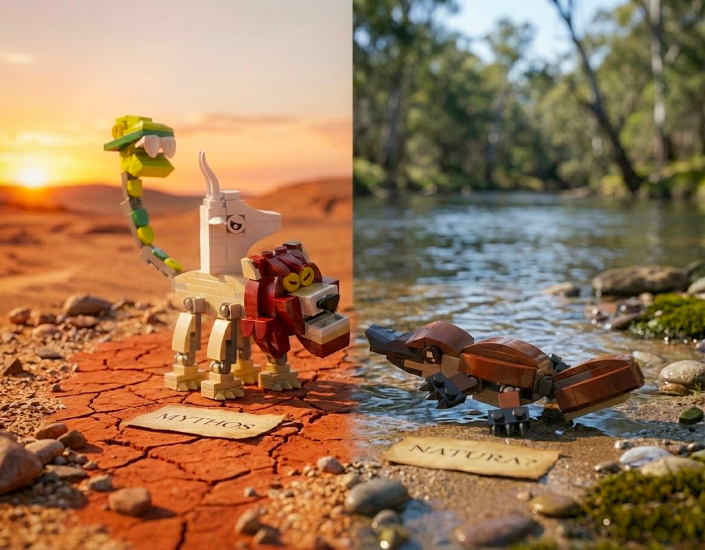 LEGO MOC Platypus & Chimera: the strange couple of mythological and ...