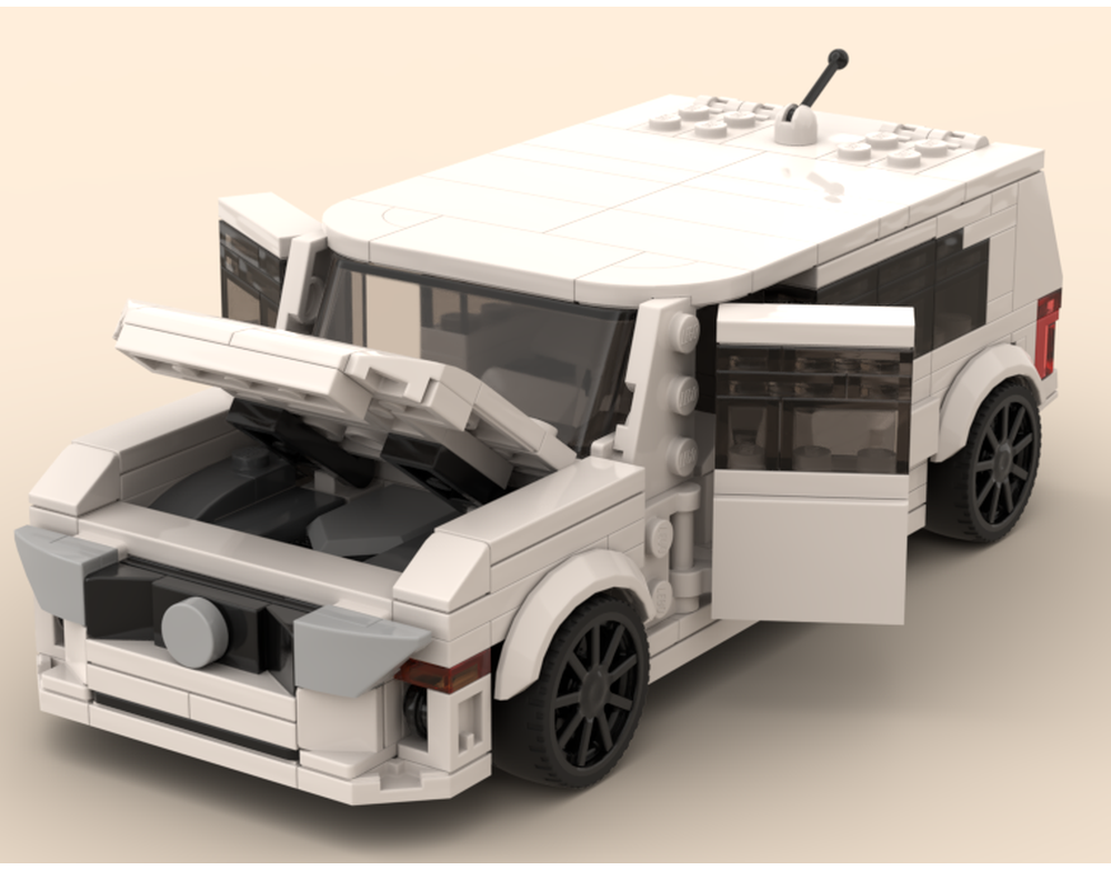 LEGO MOC-197893 Honda Odyssey by Xayabricks | Rebrickable - Build with LEGO
