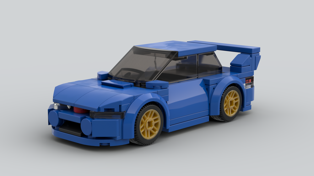 LEGO MOC Subaru Impreza 22B STi by wakeen | Rebrickable - Build with LEGO
