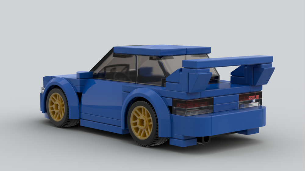 LEGO MOC Subaru Impreza 22B STi by wakeen | Rebrickable - Build with LEGO