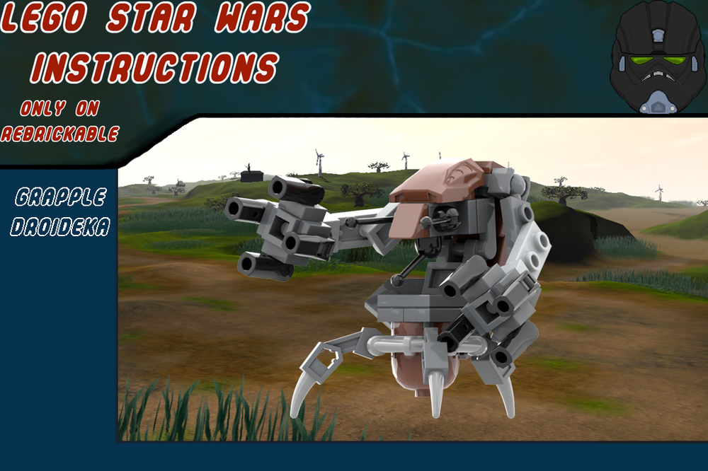 LEGO MOC Grapple Droideka Destroyer (Animated-Style) by ...