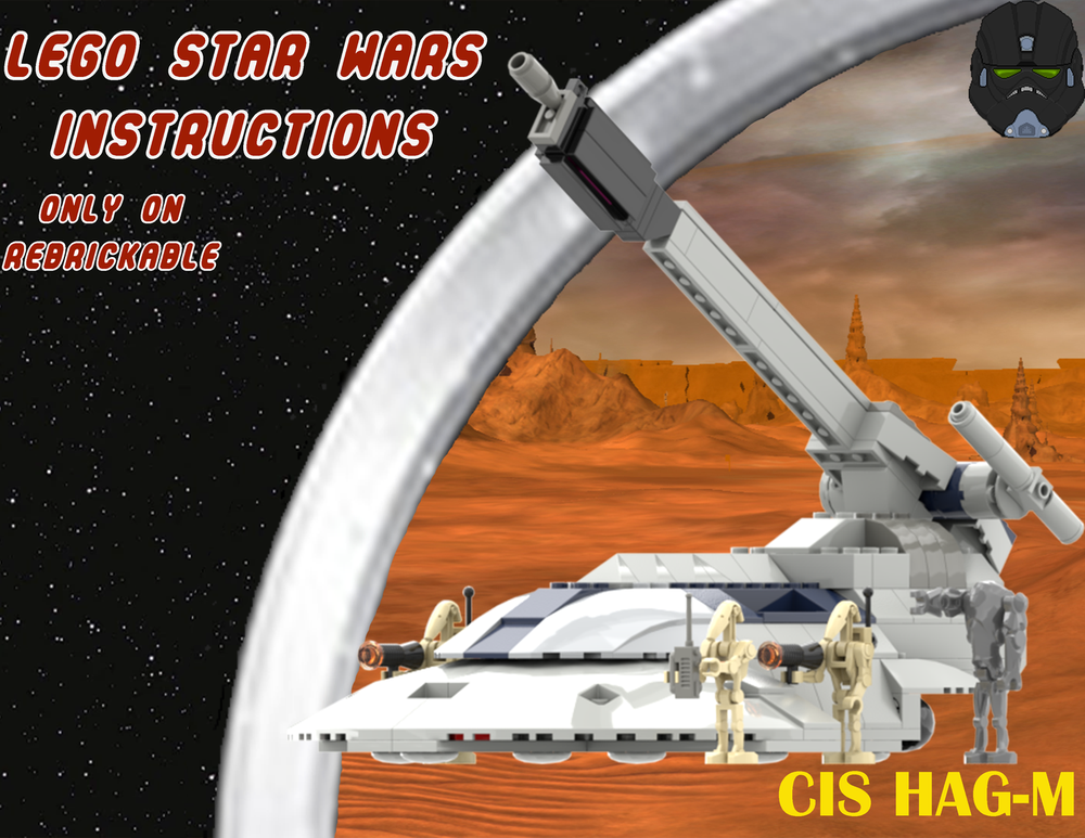 LEGO MOC Classic-Style CIS HAG-M (Clone Wars Videogame) by ...