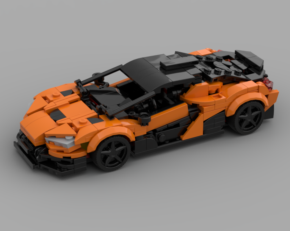 LEGO MOC McLaren W1 by Thecarmoccer | Rebrickable - Build with LEGO