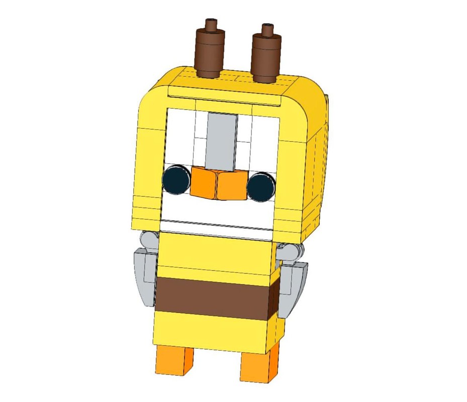 LEGO MOC Bumble The Penguin Bee by guitarguyyy666 | Rebrickable - Build ...