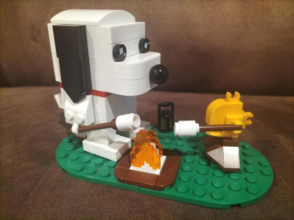 LEGO MOC Snoopy (Marshmallow Edition) by Puremadness | Rebrickable ...