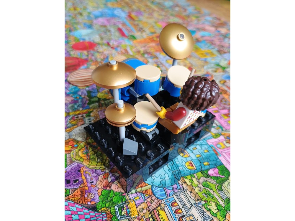 Lego Moc Drum Kit By David Frayne Rebrickable Build With Lego