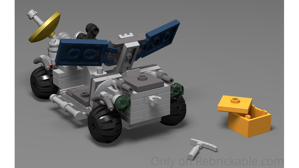 LEGO MOC Classic Space lunar rover by Mobilox Studios | Rebrickable ...