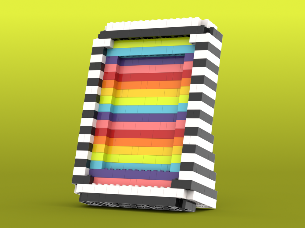 LEGO MOC Photo Frame by DoesTheBrick | Rebrickable - Build with LEGO